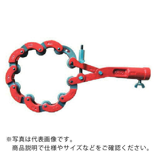 特長：狭い場所での切断作業に最適です。用途：ねずみ鋳鉄管の切断。仕様：切断能力インチ(ミリ)：8(216)全長(mm)：680標準替刃：RCKー2適応パイプ：ねずみ鋳鉄管適用管サイズ(A)：75〜200セット内容／付属品：RCK2替刃×10...