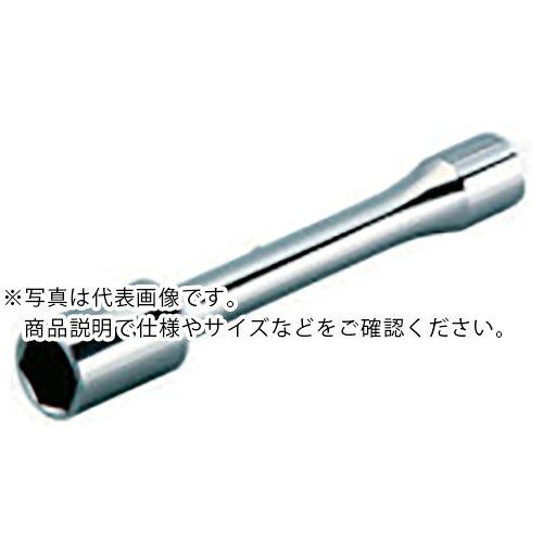 特長：自動車のホイールナットの締め、緩めに使用する専用ソケットレンチです。 RV車に最適なロングサイズです。エクステンションバー不要のロングサイズで作業性アップ。めっきナット・塗装ナットに優しいゴムクッション付きです。用途：自動車のアルミホ...