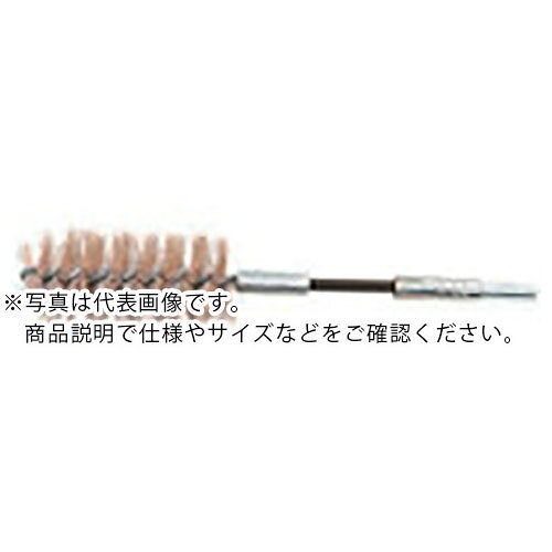 特長：作業性を高めたフレキシブルシャフトを採用しています。用途：ドラムブレーキホイールシリンダー内の清掃に。アルミ合金シリンダ用仕様：外径(mm)：32ブラシ部長さ(mm)：70軸径(mm)：6φ32全長(mm)：175アルミ合金シリンダ用...
