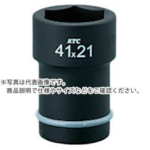 特長：アウタナットとインナナット締緩作業に、1個のレンチで作業できる省力工具です。薄肉タイプで、ホイールハブとホイールナットのクリアランスの少ない車種にも有効です。仕様：差込角(mm)：25.4対辺寸法(mm)：41×19全長(mm)：85...