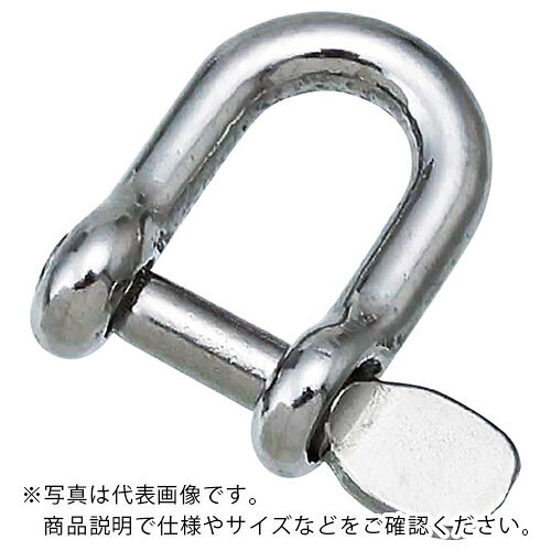 特長：ステンレス製で錆びにくく、耐久性に優れます。ねじ込みタイプのスタンダードなシャックルです。用途：チェーン・ワイヤー・ロープなどの連結金具として、また端末の金具のジョイントに。仕様：使用荷重(kN)：0.1ねじ径：M2D(mm)：2L(...