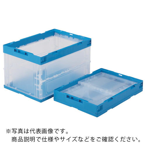 特長：外から内容物の確認ができます。段バラシをしての内容物確認作業がなくなり作業効率を高めます。折りたたむことで保管スペースを1/4にまで縮小可能です。限られたスペースを有効活用できます。折りたたむことにより返送時の輸送効率を大幅に向上させ...