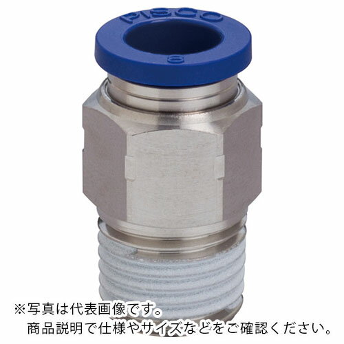 特長：強度が必要な場合、薬品の雰囲気内で使用する場合に最適です。仕様：接続口径：R1/2六角対辺(mm)：24最高使用圧力(MPa)：1.0流体温度(℃)：0〜60(凍結なきこと)使用流体：空気、水(条件有)、その他(条件有)適合チューブ外...