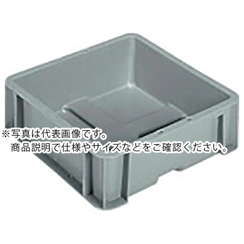 特長：バラバラの容器サイズであっても安定した段積みが可能です。底面にはTP規格に基づき、一定間隔にブロックが配置されています。このブロック配置により、サイズや容器の方向を問わず安定した段積みが可能です。仕様：色：ライトグレー容量(L)：7....