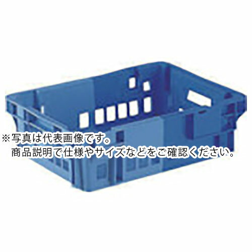 特長：全面網目のコンテナーです。耐荷重に優れ安定した段積みが可能です。仕様：色：ブルー／ライトブルー外形寸法(mm)間口：415外形寸法(mm)奥行：315外形寸法(mm)高さ：122有効内寸(mm)間口：360有効内寸(mm)奥行：260...