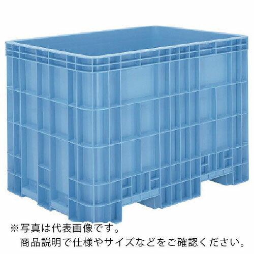 特長：内容量1370Lの大容量コンテナーです。用途：漁港で魚の運搬、水槽として。仕様：色：ライトブルー容量(L)：1370外形寸法(mm)間口：1560外形寸法(mm)奥行：1100外形寸法(mm)高さ：1100有効内寸(mm)間口：143...