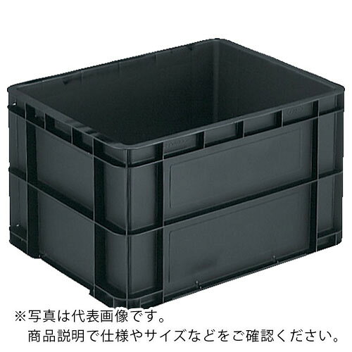 特長：コンテナーに導電性能を付与した高機能製品です。導電層が表面だけなく、樹脂全体にわたっているため、帯電防止とともに静電除去効果があります。表面をふきとったり、洗浄したりしても性能に変化が生じません。温度・湿度の影響をほとんど受けません。...
