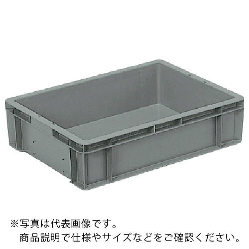 特長：洗練された形状、堅牢な強度、優れた機能を誇ります。近年、増々発達するマテハン分野の一翼として、また生産現場における一機能部品として活躍しています。仕様：色：ライトグレー容量(L)：30.3外形寸法(mm)間口：600外形寸法(mm)奥...