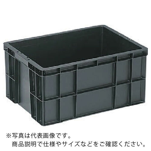 特長：コンテナーに導電性能を付与した高機能製品です。導電層が表面だけなく、樹脂全体にわたっているため、帯電防止とともに静電除去効果があります。表面をふきとったり、洗浄したりしても性能に変化が生じません。温度・湿度の影響をほとんど受けません。...