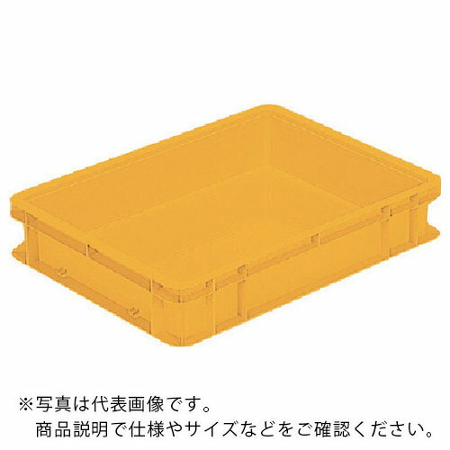 特長：洗練された形状、堅牢な強度、優れた機能を誇ります。近年、増々発達するマテハン分野の一翼として、また生産現場における一機能部品として活躍しています。仕様：色：イエロー容量(L)：10.2外形寸法(mm)間口：451外形寸法(mm)奥行：...