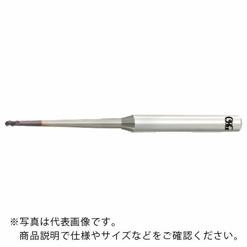 特長：深切込みが可能なペンシルネック強力型ボールタイプです。用途：炭素鋼・合金鋼・プリハードン鋼・工具鋼(〜40HRC)、プリハードン鋼・焼入れ鋼(〜60HRC)、ステンレス鋼、鋳鉄・ダクタイル鋳鉄用。仕様：ボール半径(mm)：0.5刃長(...