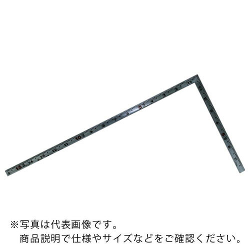特長：大きく読み取りやすい目盛数字です。シルバー加工で表面の反射を抑え目盛が読み取りやすくなっています。用途：長さの測定、直角の確認やケガキ作業仕様：長さの許容差：±0.2mm以下精度：直角度材質／仕上：ステンレス注意：電気に触れる恐れのあ...