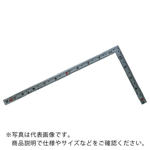 特長：角が薄くケガキやすくなっています。外側基点の内側目盛が付いています。用途：長さの測定、直角の確認やケガキ作業に。仕様：長辺(mm)：320短辺(mm)：160幅(mm)：15厚さ(mm)：1.4長さの許容差：±0.2mm以下精度直角度...