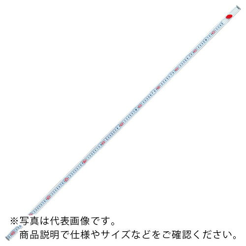 特長：伸縮が両方向なので、常に中央部を持つため、特に左右の内寸測定に適しています。使いやすい楕円形でプラスチックのストッパーを採用しました。用途：内装工事、建具取り付け等の寸法測定に。仕様：全長(mm)：1273幅(mm)：26厚さ(mm)...