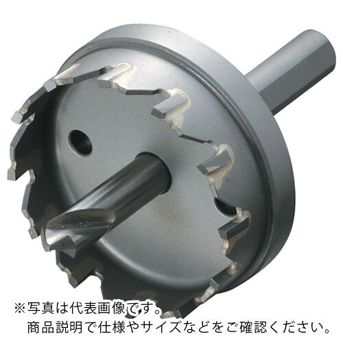 特長：作業中に発生しがちな共振作用によるびびりを抑制します。一体形状ボディが安定した切れ味と耐久性を発揮します。用途：板厚4.0mmまでの鋼板、ステンレス板、銅板、アルミ板、プラスチック板仕様：刃径(mm)：42ふところ深さ(mm)：10シ...