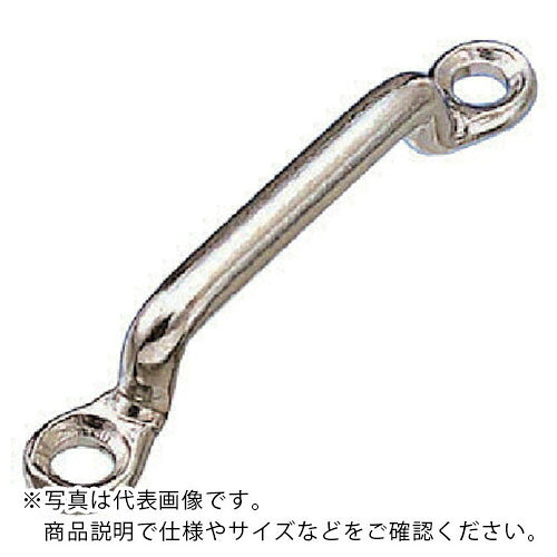 特長：設置幅の狭い面でも取付け可能です。床面に設置したり、ベルトなどを通すのに便利です。用途：支柱や壁面等に取り付けます。仕様：H(mm)：9D(mm)：5h(mm)：4d(mm)：5.2L2(mm)：50L3(mm)：25T(mm)：3L...