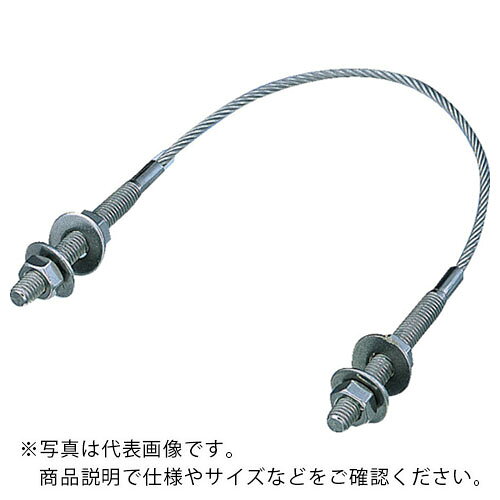 特長：U型の形に曲げて使用することにより、壁面や床面にパイプ等を固定することができます。用途：壁面・床面・柱へのパイプ等の固定金具として。仕様：使用荷重(kN)：0.29参考使用荷重(kN)：0.29全長(mm)：215ねじ径：M5D(mm...