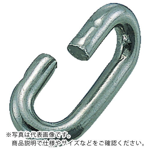 特長：プライヤ等でしぼって閉じます。用途：連結金具として。仕様：使用荷重(kN)：1.27D(mm)：10.0L(mm)：40W(mm)：15.0材質／仕上：ステンレス（SUS304）仕上げ：バレル研磨仕上げ　●代表画像について 商品によっ...