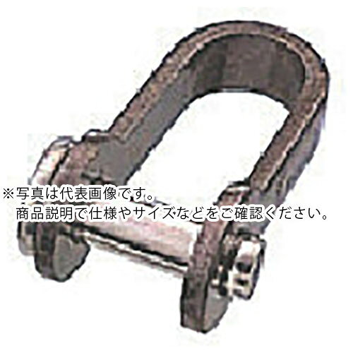 特長：ピンをハンマーでたたくと、ピンが外れません。カラフルです。用途：チェーン・ワイヤ・ロープ等の連結や、端末の金具のジョイントに使用します。特に、振動が多いなどで通常のシャックルではピンが緩む可能性のある場所に。仕様：使用荷重(kN)：0...