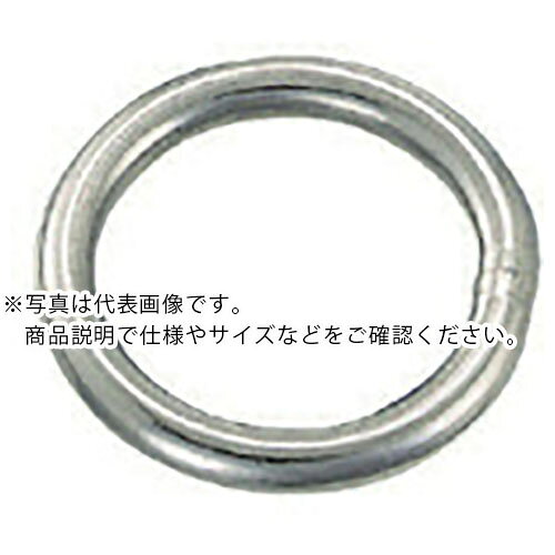 特長：接続部は溶接しているため丈夫です。サイズが豊富です。用途：ロープ等の先端金具として。仕様：使用荷重(kN)：0.20D(mm)：3L(mm)：25材質／仕上：材質：ステンレス(SUS304)仕上げ：バレル研磨仕上げ　●代表画像について...