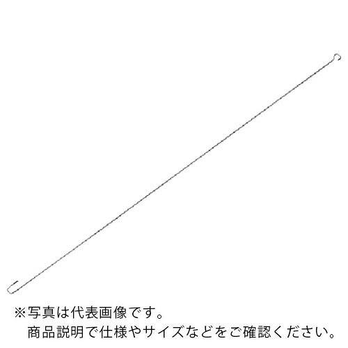 特長：ロングサイズなので、手の届かないところにも掛けられます。片側がフックになっています。用途：ネットを下げたり、物を引っ掛けるのに使用します。仕様：使用荷重(kN)：0.15D(mm)：5L1(mm)：1500L2(mm)：1490W1(...