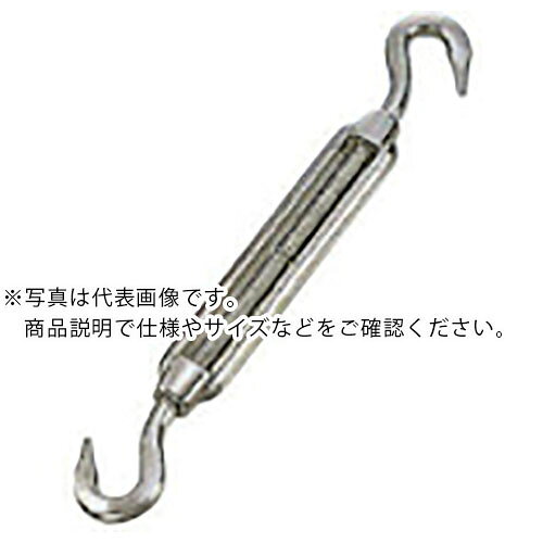 特長：枠を回転させると、ゆるめたり、締めたりすることができます。用途：ワイヤロープの張り具合の調節に。仕様：ねじ径：M20使用荷重(kN)：6.86L(mm)：300A(mm)：140W(mm)：56B(mm)：220S(mm)：20L1(...