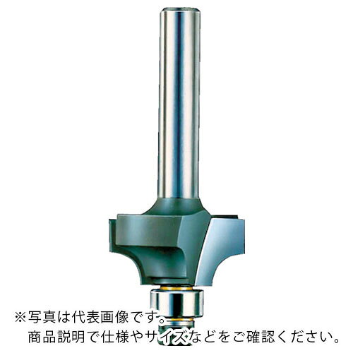 特長：加工用途に応じ最適な刃物を選定ください。用途：面取り、目地払い、切り抜き、穴ほり、アリ（オスメス）加工など、さまざまな作業に。仕様：刃数：2軸径(mm)：12刃径(mm)：43刃長(mm)：15R半径(mm)：9材質／仕上：刃先:超硬...