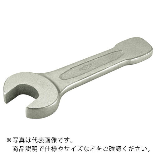 特長：レンチに打撃を与えながらボルトの締め付け、取り外しができます。耐腐食性です。石油化学工場、精油所、製錬所、船舶・航空整備工場、ガス工場、ペイント工場など火花を嫌う場所で使用します。米国認定機関FMRC認定取得しています。仕様：二面幅寸...