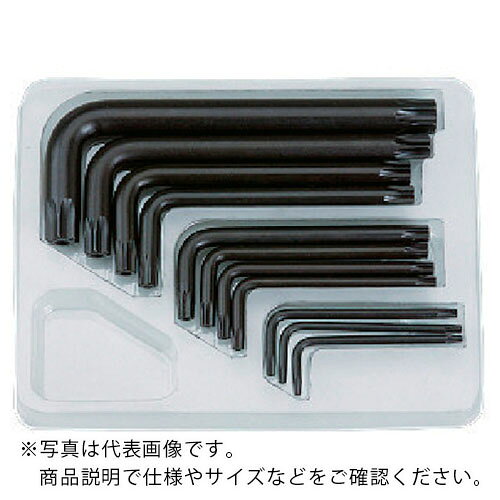 特長：パックは管理用トレイとして使用できます。用途：汎用工具仕様：セット内容(本)：11セット入数(点)：11セット内容：T8・T10・T15・T20・T25・T27・T30・T40・T45・T50・T55口径部形状：いじり止めトルクス注意...