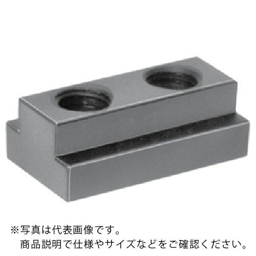 特長：クランプ（パワークランプ、メカバイトクランプなど）のT溝取付用です。用途：メカバイトクランプのT溝取付用。仕様：T溝幅(mm)：14ねじ寸法：M12適合ボルト：M12高さ(mm)：15.8ボルト：M12T溝寸法(mm)：14ボルト：M...