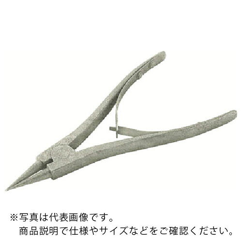 特長：石油化学工場、精油所、製錬所、船舶、ガス工場、ペイント工場、化学工場など火花を嫌う場所で使用します。米国認定機関FMRC認定取得しています。用途：スナップリングの取り付け、取り外しに使用仕様：全長(mm)：225適用スナップリング(m...