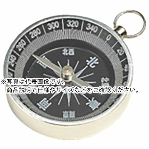 特長：スタンダードな形状で、教材用としても使用できる方向コンパスです。用途：東西南北の方向の確認用仕様：サイズ：φ44×11mmタイプ：スタンダード：和文字材質／仕上：本体枠：鉄注意：マグネット、電気製品の近くに保管しないで下さい。　●代表...