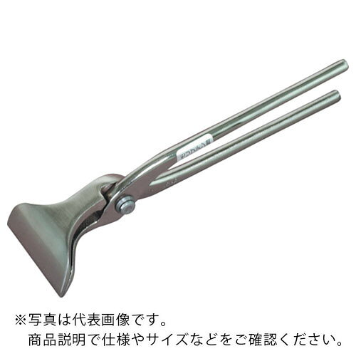 特長：モリブデンは従来の鋼材に比べ強度、耐久性に優れています。過酷な使用にも耐え、しなやかな使い心地も長期に持続します。用途：折り曲げ加工・ツブシ加工等板金加工全般。仕様：全長(mm)：245切断能力(mm)：0.4口幅(mm)：30プロ仕...
