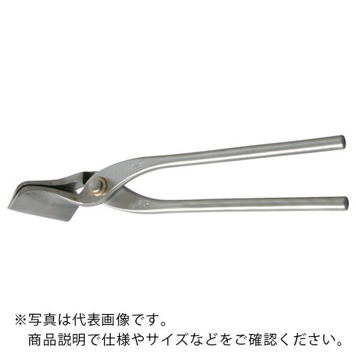 特長：ステン製で錆にくいツカミ箸です。用途：折り曲げ加工・ツブシ加工等板金加工全般。仕様：全長(mm)：272口幅(mm)：90スタンダード仕様材質／仕上：材質:ステン鋼　●代表画像について 商品によっては、代表画像を使用している場合がござ...