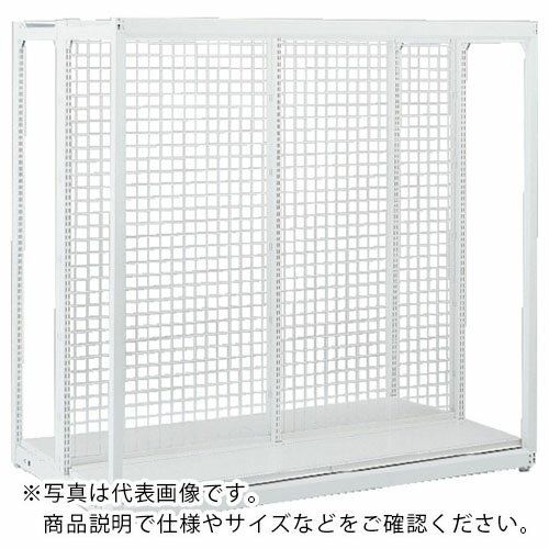 特長：KZタイプの什器に前柱付タイプを設定、KZ什器より安定感がありボリューム陳列にも対応できます。前柱付きのため、重量物を陳列しても安定感があります。用途：倉庫や店舗での商品の保管や整理に。仕様：間口(mm)：1200奥行(mm)：120...