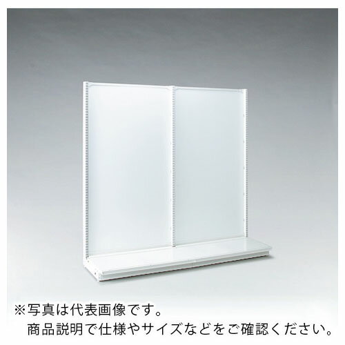 特長：強度・機能性に優れた陳列什器です。用途：倉庫や店舗での商品の保管や整理に。仕様：間口(mm)：1200奥行(mm)：450高さ(mm)：1350本体色：ホワイト材質／仕上：スチール粉体塗装　●メーカー取寄商品について 本商品はメーカー...