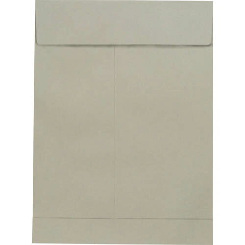 特長：色鮮やかなカラークラフトのマチ付き封筒です。用途：A4書類（297×210）の封入に最適。仕様：タイプ：角形2号色：グレー縦(mm)：332横(mm)：240幅(マチ)(mm)：35〒枠なし貼り方：箱貼口糊：なし封入サイズ：A4書類（...