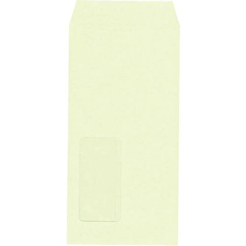 特長：色鮮やかなカラークラフト封筒です。用途：A4書類（297×210）を三つ折り（210×99）・A5書類（148×210）を二つ折り（210×74）の封入に最適。仕様：タイプ：長形3号色：ウグイス縦(mm)：235横(mm)：120〒枠...