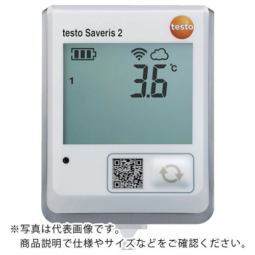 特長：WiFiやスマートフォン　タブレットを使って温度管理できます。仕様：測定範囲(℃)：-30〜+50分解能(℃)：0.1精度(℃)：±0.5材質／仕上：ハウジング：ABS樹脂　●代表画像について 商品によっては、代表画像を使用している場...