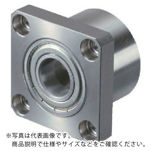 仕様：ボールベアリングユニットダブルタイプ材質／仕上：本体：S45C 無電解ニッケルメッキベアリング：スチールカラー：SS400 亜鉛メッキ注意：ボールベアリングユニットの両端にベアリング用ナット等を挟み込んでご使用ください。北海道・沖縄運...
