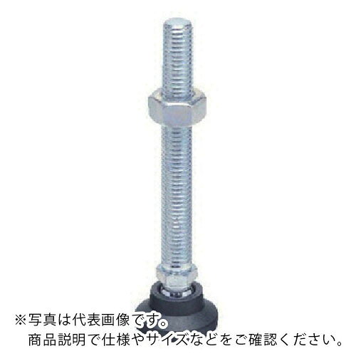 特長：スイベル構造で傾斜した状態でも7000Nの荷重に耐えられます。パッドは耐水・耐食性に優れたエンプラ製です。コンパクトな設備に最適です。硫黄物の含有量が少ない為、医療機器、食品関係の装置等の衛生面や腐食の心配される場所に適しています。仕...
