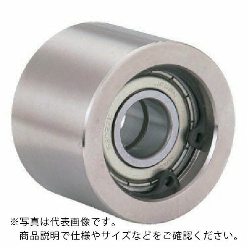 特長：中荷重、中速向き無給油でも可静かな回転ボールベアリングは止め輪で固定してあります。仕様：プーリーアイドラー材質／仕上：プーリー：S45C 無電解ニッケルメッキベアリング：スチール止め輪：スチール注意：北海道・沖縄運賃1500円　●代表...