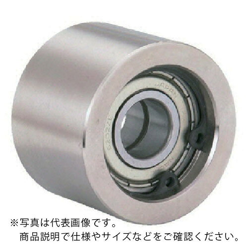 特長：中荷重、中速向き無給油でも可静かな回転ボールベアリングは止め輪で固定してあります。仕様：プーリーアイドラー材質／仕上：プーリー：S45C 無電解ニッケルメッキベアリング：スチール止め輪：スチール注意：北海道・沖縄運賃1500円　●代表...