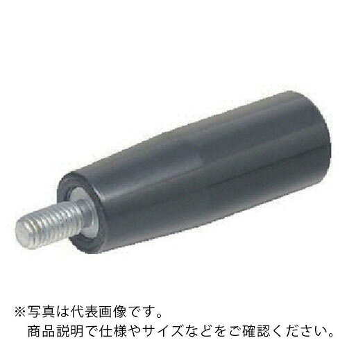 特長：六角レンチで表面から締付けできます。仕様：回転グリップ材質／仕上：グリップ：フェノール樹脂 ブラックシャンク：SUM22L 亜鉛メッキ注意：北海道・沖縄運賃1500円　●代表画像について 商品によっては、代表画像を使用している場合がご...
