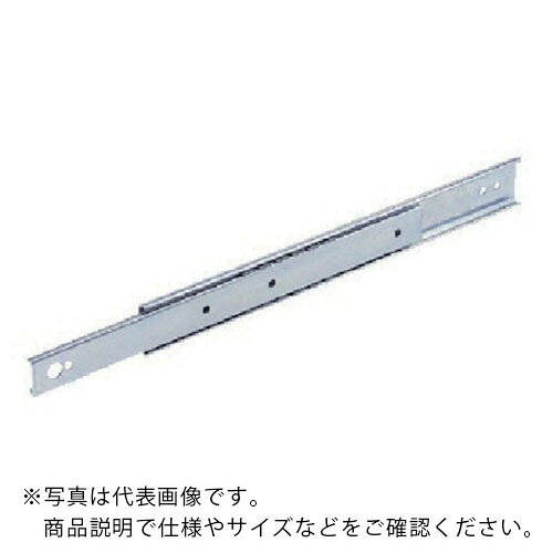 特長：インナメンバーが引き抜けないタイプです。(フルトラベル時のロック機構はありません。)トラベル長さがスライド長さの約70%に設計された基本ユニットタイプです。仕様：スライドレール材質／仕上：インナ・アウタメンバー：SPCC 電気亜鉛メッ...