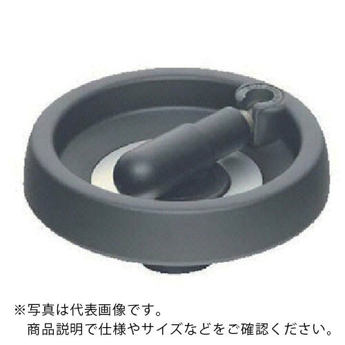 特長：耐衝撃性に富み、しかも酸、アルカリ、油脂のほとんどの薬品に優れた耐性を発揮する特殊樹脂材です。指かけ付きリム形状です。ボス穴の表は、取付け後に付属品のセンターキャップで簡単に被う事ができます。仕様：ハンドル径(mm)：200ボス径(m...