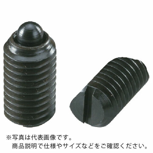 特長：全長が短く狭いスペースに取り付け可能です。仕様：ショートプランジャー材質／仕上：本体：SUM22L 黒染めコイルバネ：SWPAセンターピン：SUM22L HRC56〜60　●メーカー取寄商品について 本商品はメーカーからの取寄商品とな...