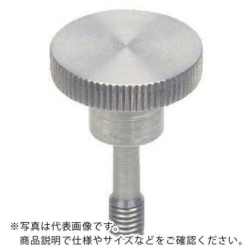 特長：外周ローレットにより指先での素早い操作が可能です。パネル固定用として最適です。パネルを取外した時にノブのネジ部がパネルに引っかかる為、紛失防止になります。仕様：外径(mm)：30ノブ高さ(mm)：18ねじ径：M8×1.25オネジ全長(...