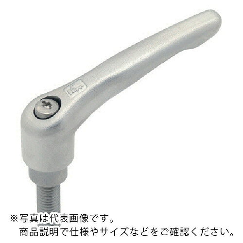 仕様：クランプレバー(オールステンレス)材質／仕上：レバー：SCS13(SUS304相当) 電解研磨ネジ部：SUS303注意：北海道・沖縄運賃1500円　●代表画像について 商品によっては、代表画像を使用している場合がございます。 商品のカ...