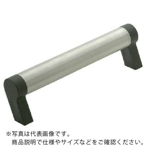 特長：グリップには防錆に優れたSUS304を使用しています。仕様：ねじ深さ(mm)：9全高(mm)：60許容荷重(N)：800全長(mm)：515取付ピッチ(mm)：500ねじ径：M6×1.0材質／仕上：グリップ：SUS304エルボ：ポリア...